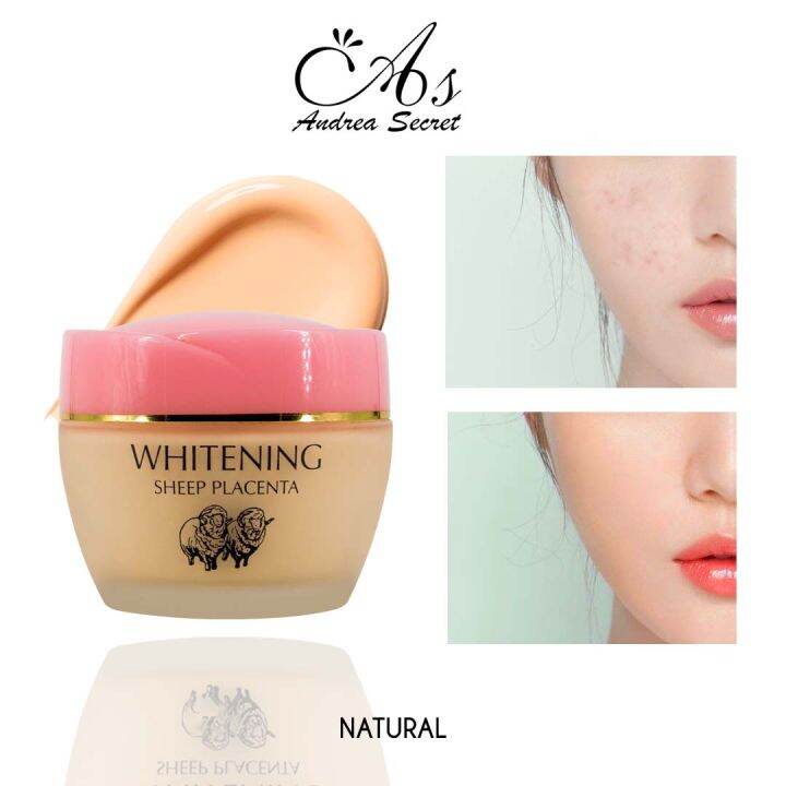 Andrea Secret Foundation Cream Sheep Placenta Whitening Anti-oxidation ...