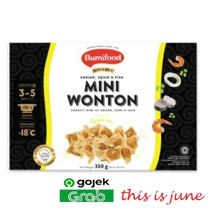 Mini Wonton Bumifood 350 Gram Frozen Food | Lazada Indonesia