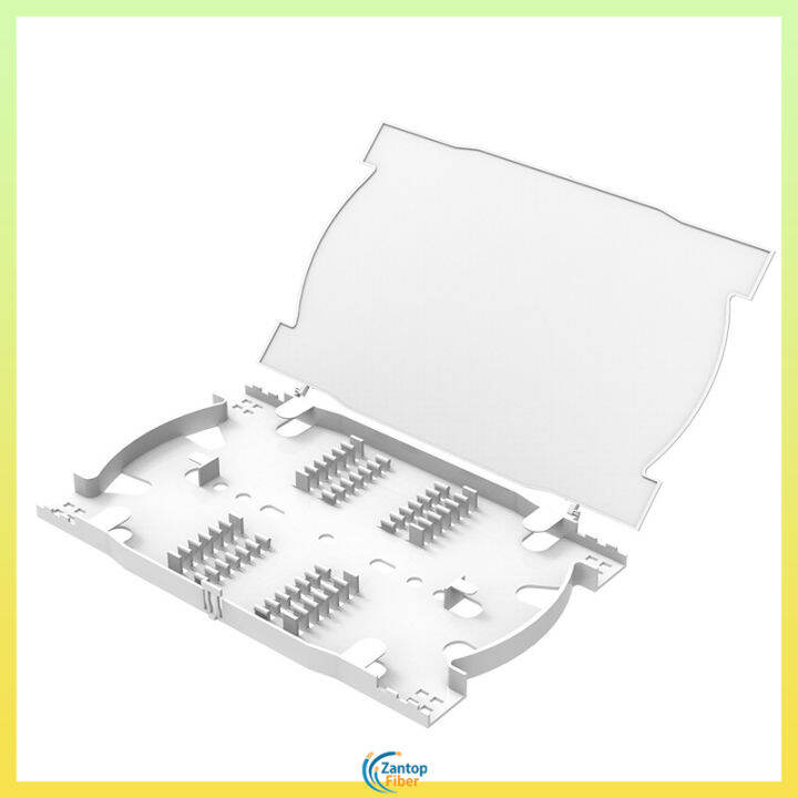 12 Core 24 Core Fiber Optic Splice Tray Termination Box White Pigtail ...