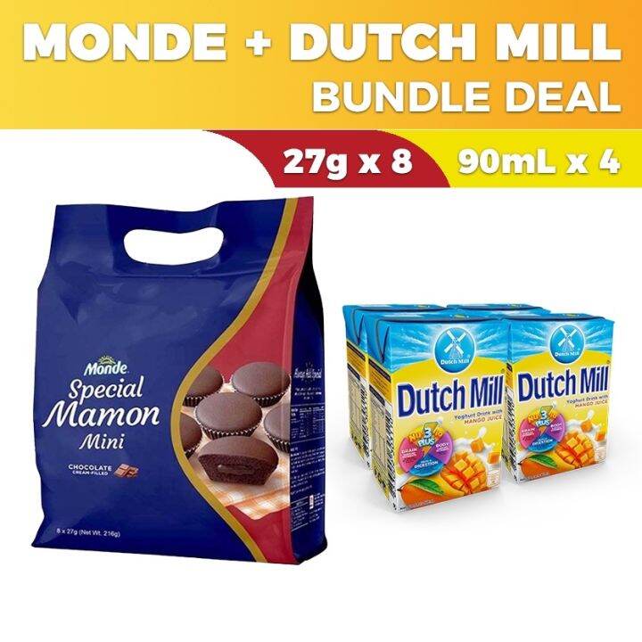 Hot k1zvgra Monde Special Mamon Mini Chocolate Cream-filled 27gx8 Dutch ...