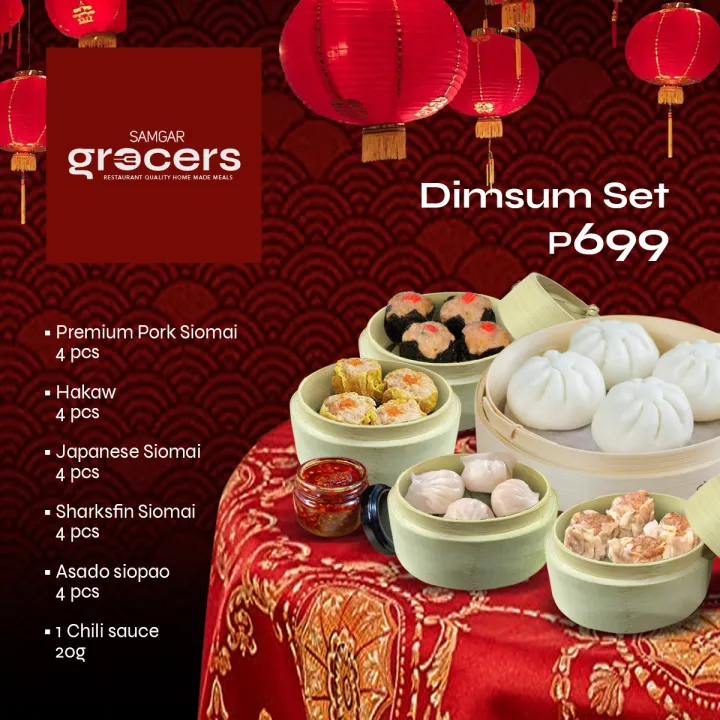 SAMGAR Grocers Authentic Chineseand Premium Dimsum Combo Set with 20g ...