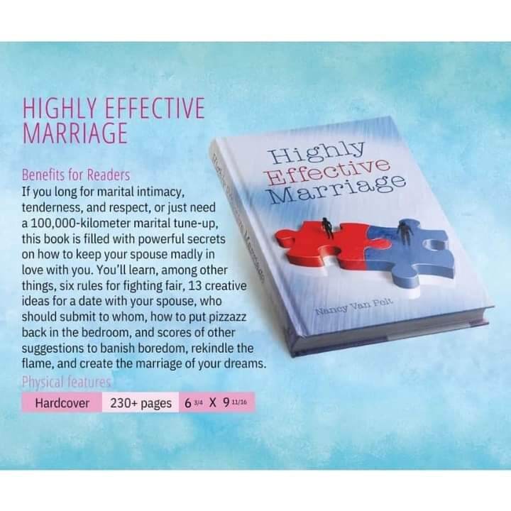 [Sealed] Highly Effective Marriage book by Nancy Van Pelt | Lazada PH