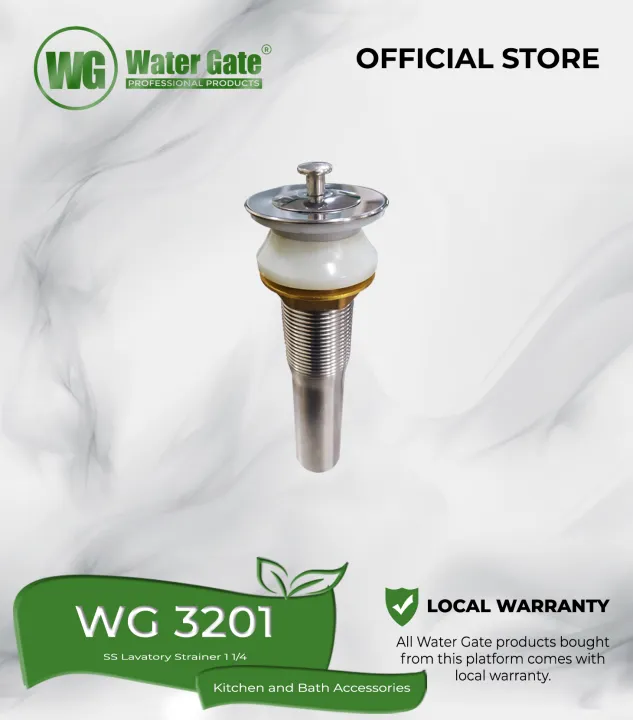 Stainless Steel Lavatory Strainer 1 1/4 | Water Gate WG 3201 | Lazada PH