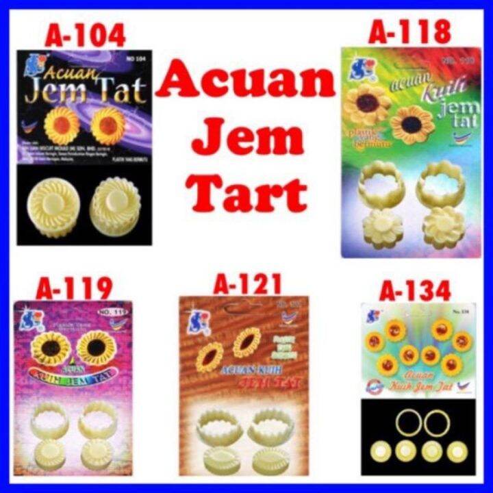 Acuan Kuih Jem Tart Nenas / Tart Mould / Cookies Mould / Biscuit Mould ...