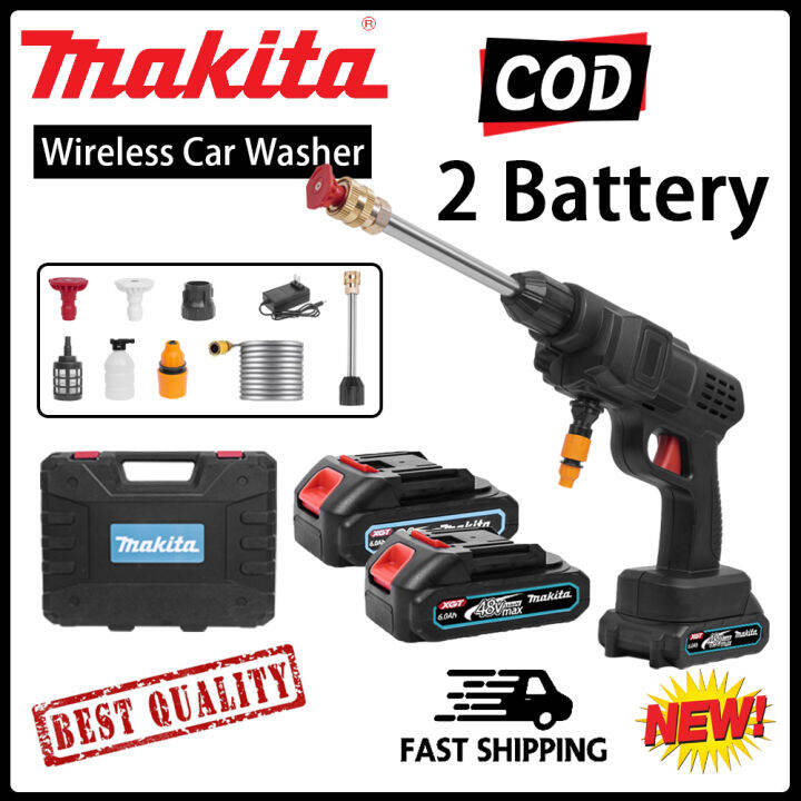 Makita Pressure Washer Car Wash Machine Wireless Portable Cordless Gun ...