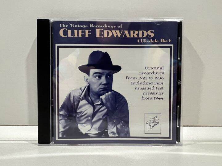 1 CD MUSIC ซีดีเพลงสากล THE VINTAGE RECORDINGS OF CLIFF EDWARDS (L5G51 ...