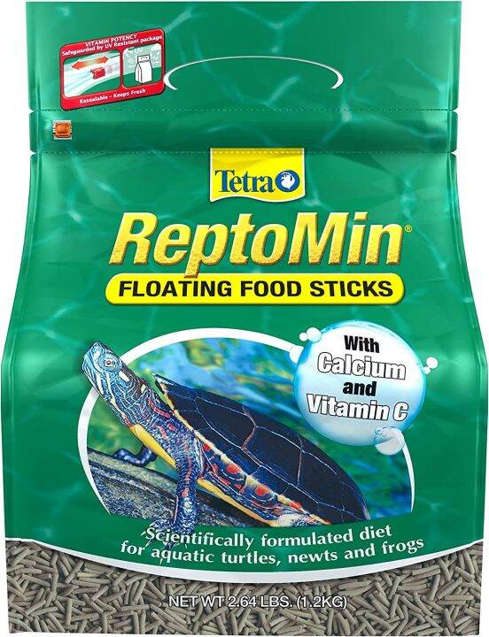 Tetra ReptoMin Floating Food Sticks for Aquatic Turtles, Newts and ...