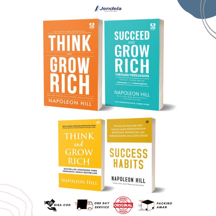 Buku Think and Grow Rich, Success and Grow Rich, Success Habits ...