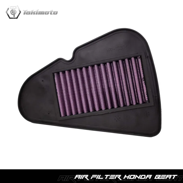 ♀Takimoto High-Flow Air Filter for Honda Beat Fi | Lazada PH