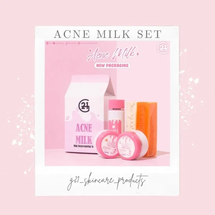 G21 Acne Milk (Rejuvenating Set) | Lazada PH