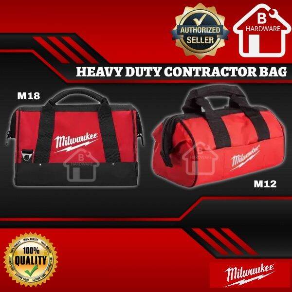 Milwaukee Heavy Duty Contractor Bag M12 / M18 (S, M) | Lazada