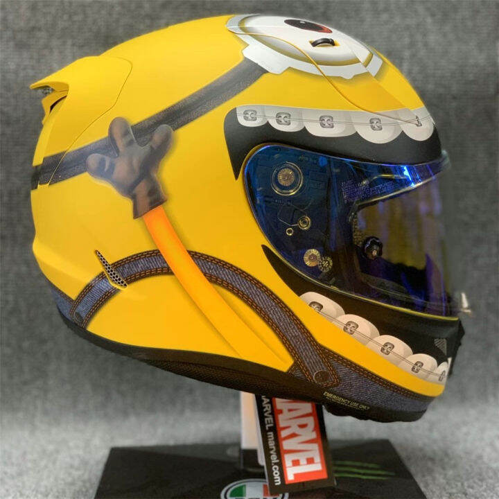 New HJC Rpha 11 Minions Helmet HJC Full Face Motorcycle Helmet Safety ...