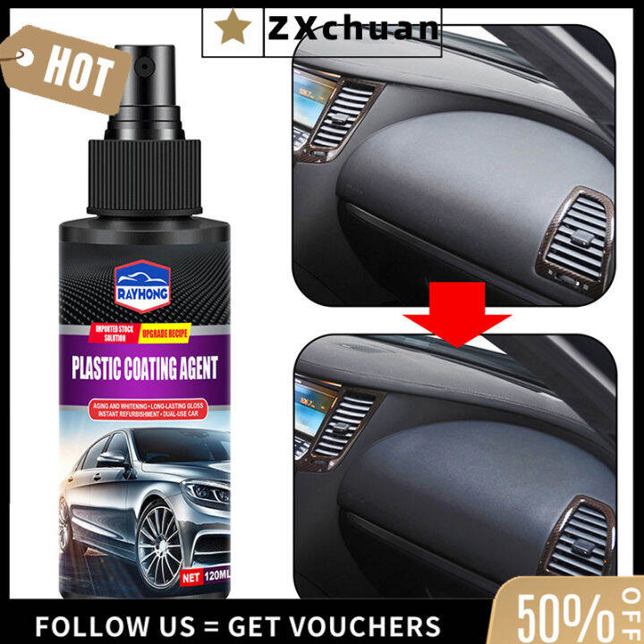 ZXchuan Car Interior Wax Plastic Parts Refurbish Agent Conditions and ...