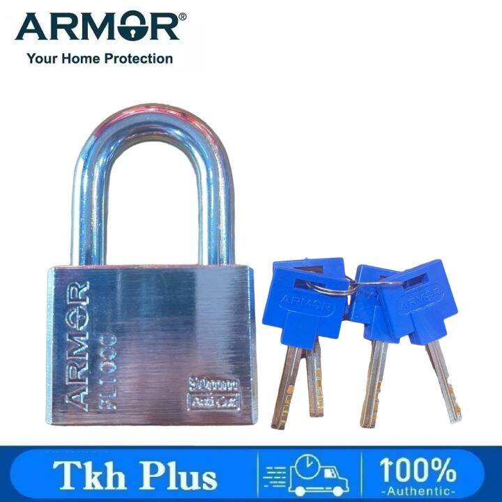 ARMOR APL-1000 Solid Brass Pad Lock Keyed Alike System - 50mm | Lazada