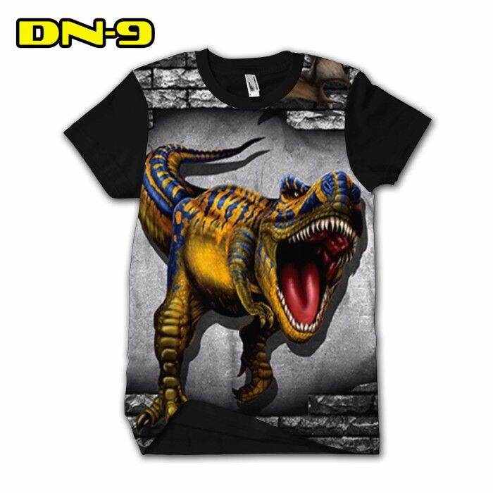 kaos t rex Dinosaurus Baju Anak 3D Bisa custom | Lazada Indonesia