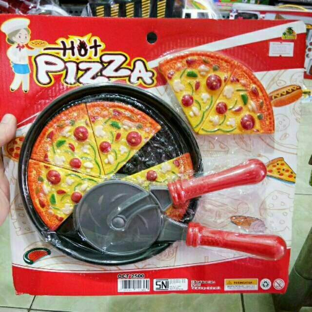 Mainan Anak Pizza Potong Hot Pizza Set OCT 2500 | Lazada Indonesia