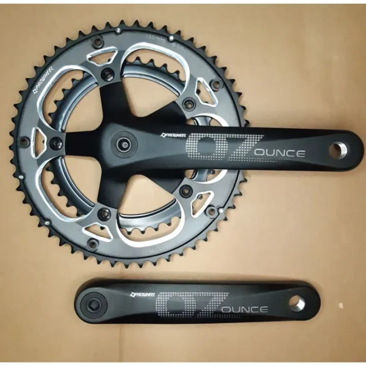 Prowheel OZ ounce 2x crank 53 - 39T for Road bike, hybrid bike, folding ...