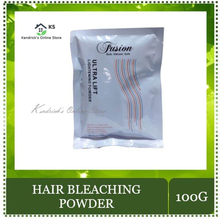 Fusion Ultra Lift Hair Lightening Bleach Powder 100g Developer 120ml (6 ...