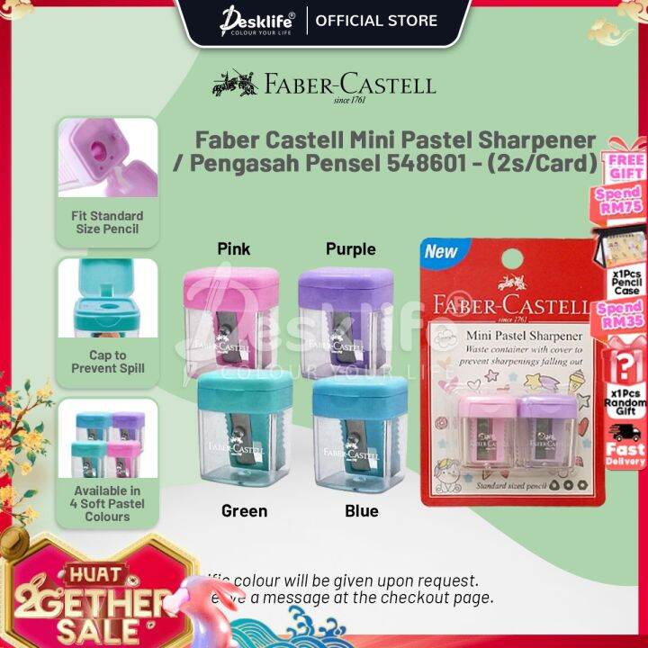 Desklife Faber Castell Mini Pastel Sharpener / Pengasah Pensel 548601 ...