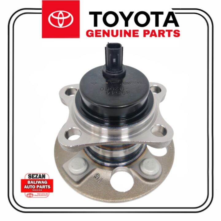 TOYOTA REAR WHEEL HUB BEARING WITH SENSOR VIOS 2007-2012 42450-0D060 ...
