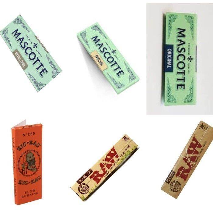 Kertas Paper Pahpir Vapir MASCOTTE RIZLA RAW OCB ZIG-ZAG HONEYPUFF ...