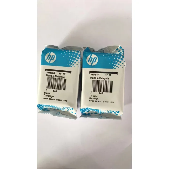 NEW Original HP 67 black color ink Cartridge compatible for HP deskjet ...