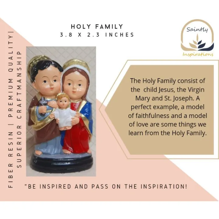 Holy Family | Chibi Saints by Saintly Inspirations | Lazada PH