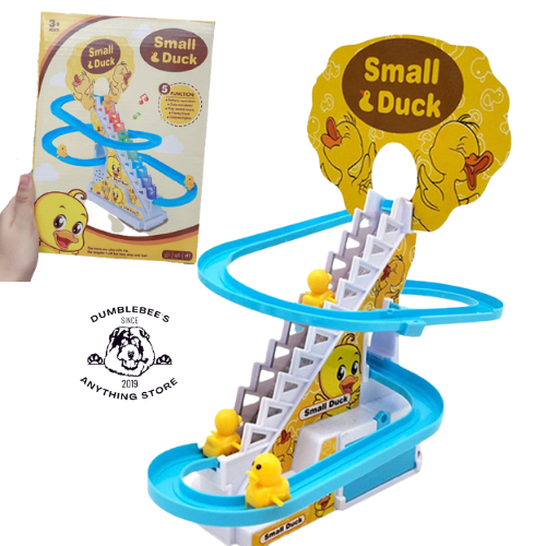 small duck slide Little yellow duck slide motorized track slide | Lazada PH