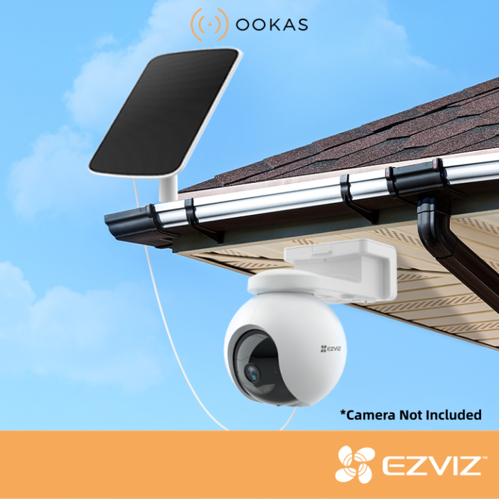 Ezviz Solar Charging Panel E (USB Type-C) For Rechargeable Battery ...