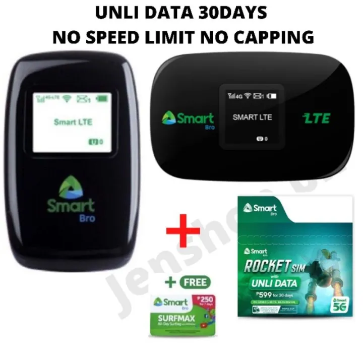 Smart Bro LTE Pocket Wifi (available Rocket Sim Unlidata) | Lazada PH