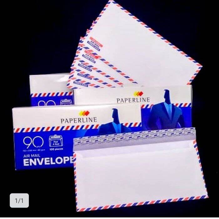 Amplop paper line 90 DL air mail. | Lazada Indonesia