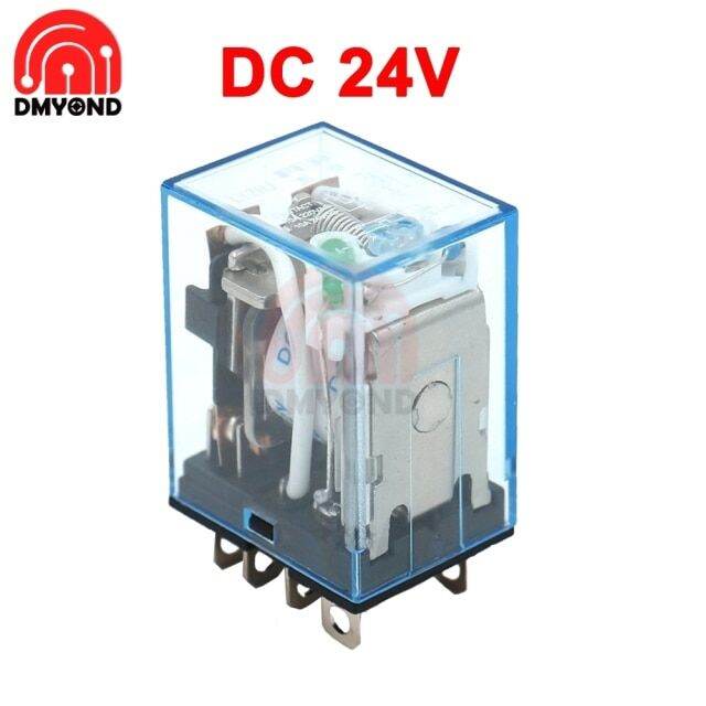 Relay Ac 220v Ly2nj Hh62p Hhc68a-2z Electronic Micro Mini Electromagnetic Relay 10a 8pin 2no2nc ...