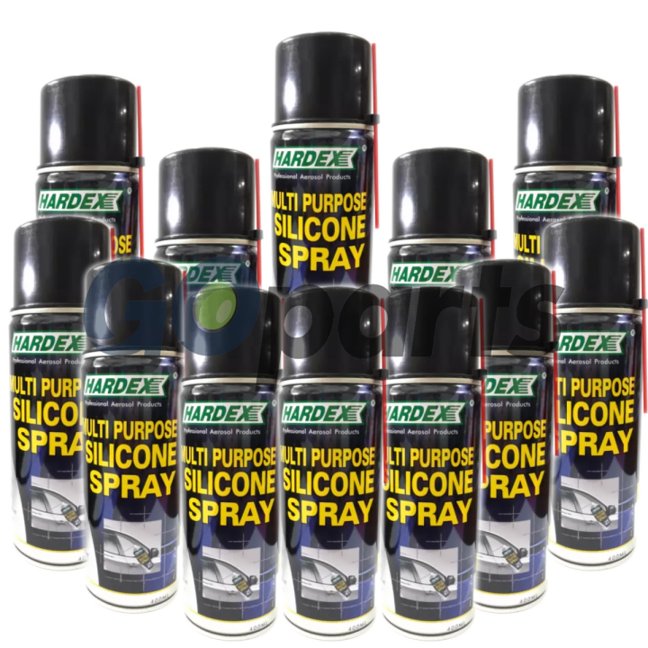 Hardex Silicone Spray - Multipurpose (400ml) [12 pcs/box] | Lazada PH