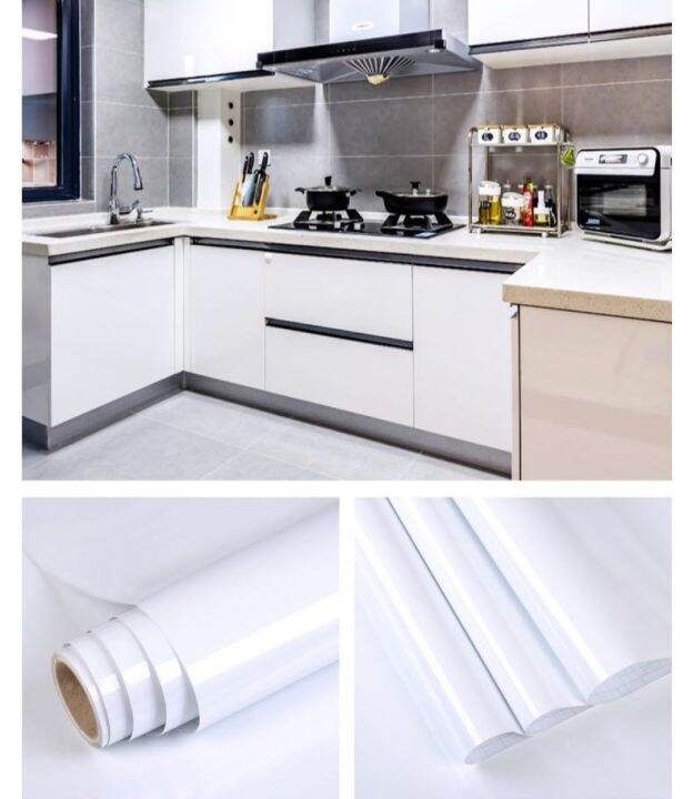 5m×40cm cabinet sticker kitchen oil-proof and waterproof self-adhesive ...