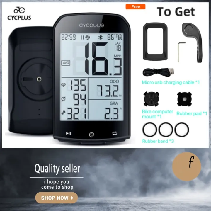 cycplus M1 Bicycle GPS Wireless waterproof ipx6 Bike Computer Bicycle ...