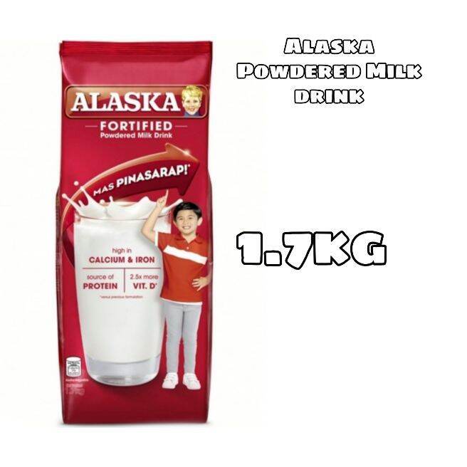 Alaska Powdered Milk Drink (1.7Kg) Fortified | Lazada PH