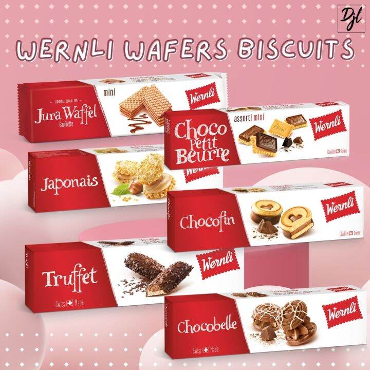 Wernli Wafers Biscuits Swiss Made Biskuit Wafer 1 Pak | Lazada Indonesia