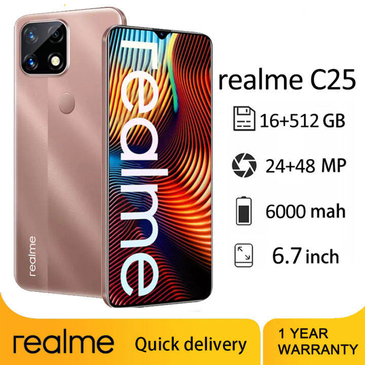 realme C25 cellphone sale original smart phone android 100% brand new ...