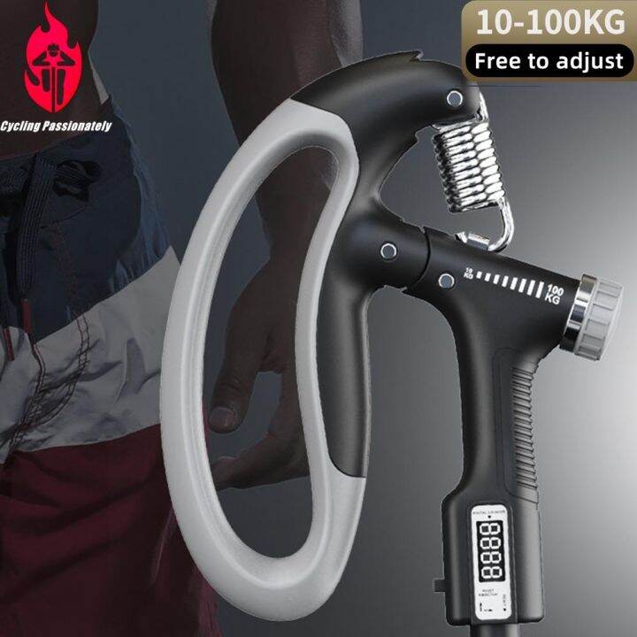 Smart Counting Grip Strength Device 10-100KG Free Adjustment ...