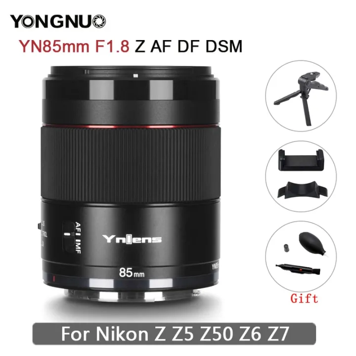 Yongnuo Yn85mm 85มม.F1.8 Z DF DSM Auto Focus เลนส์ Full Frame สำหรับ Nikon Z Z6 Z6II Z7 II Z7 ...