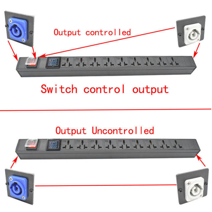 PDU Power Strips Schuko Powerlink Power amplifier audio 3P Aviation ...