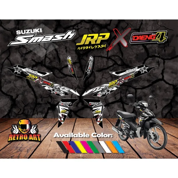 SUZUKI SMASH 115 STOCK THAI DECALS | Lazada PH