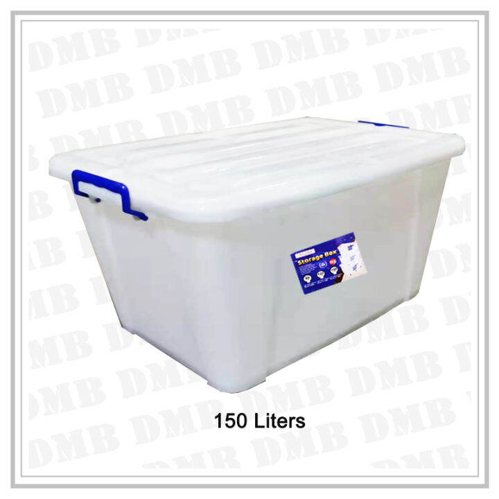 Newland Storage Box 150L Transparent White NL1500T | Lazada PH