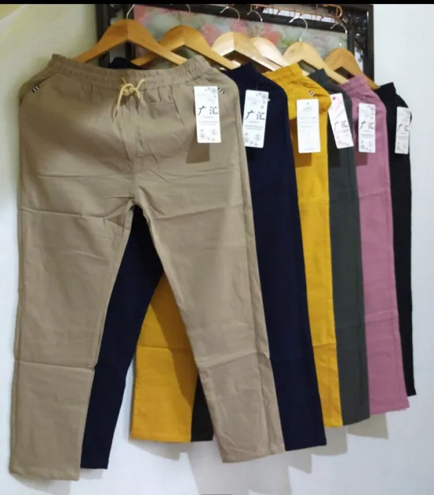 Plain Candy Pants Stretchable ( S-XXL ) | Lazada PH