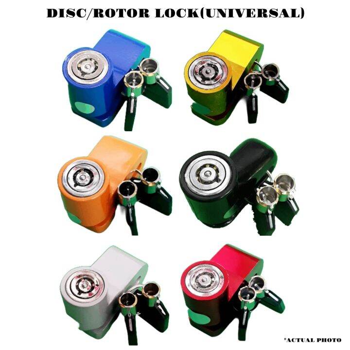 DISC PLATE/ROTOR LOCK ALUMINUM STEEL UNIVERSAL | Lazada PH