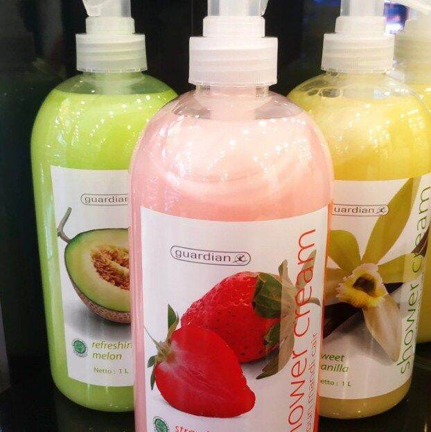 Guardian Shower Cream Sabun Mandi Cair ukuran 1 Liter | Lazada Indonesia