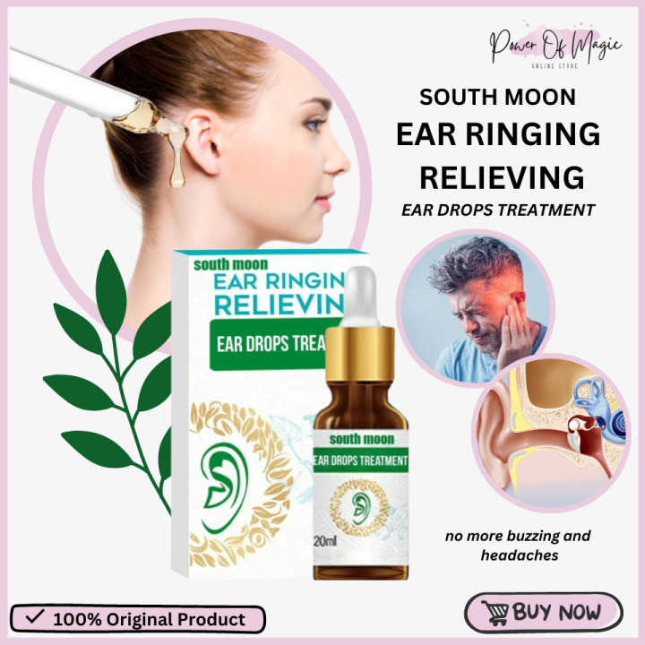 Authentic!! SOUTHMOON Ear Ringing Relieving Ear Drops Tinnitus Ear ...