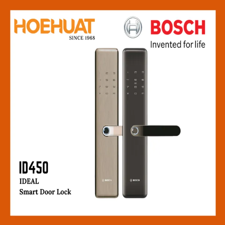 BOSCH Ideal Smart Door Lock ID450 | Lazada
