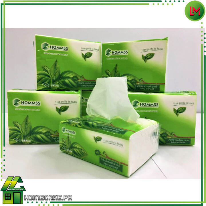 HOMECARE PH. High Quality Facial Tissue 4 Ply 360 sheets 1PACK/8PCS ...