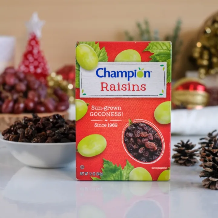Champion Raisin Bag in Box 340g (pack of 3) | Lazada PH